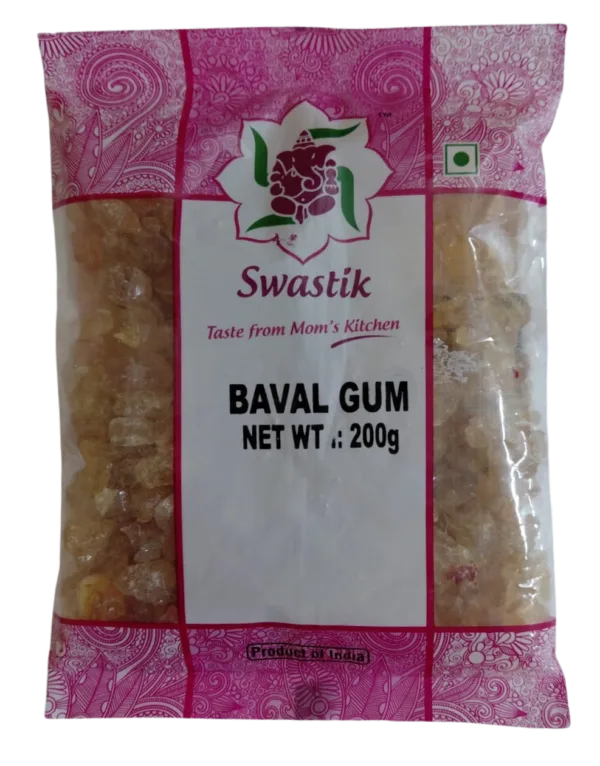 EDIBLE GUM (BAVAL) 200GM – Swastik Imports and Exports Pvt Ltd